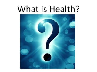 Health & Wellness - 5 Dimensions of health | PPTX