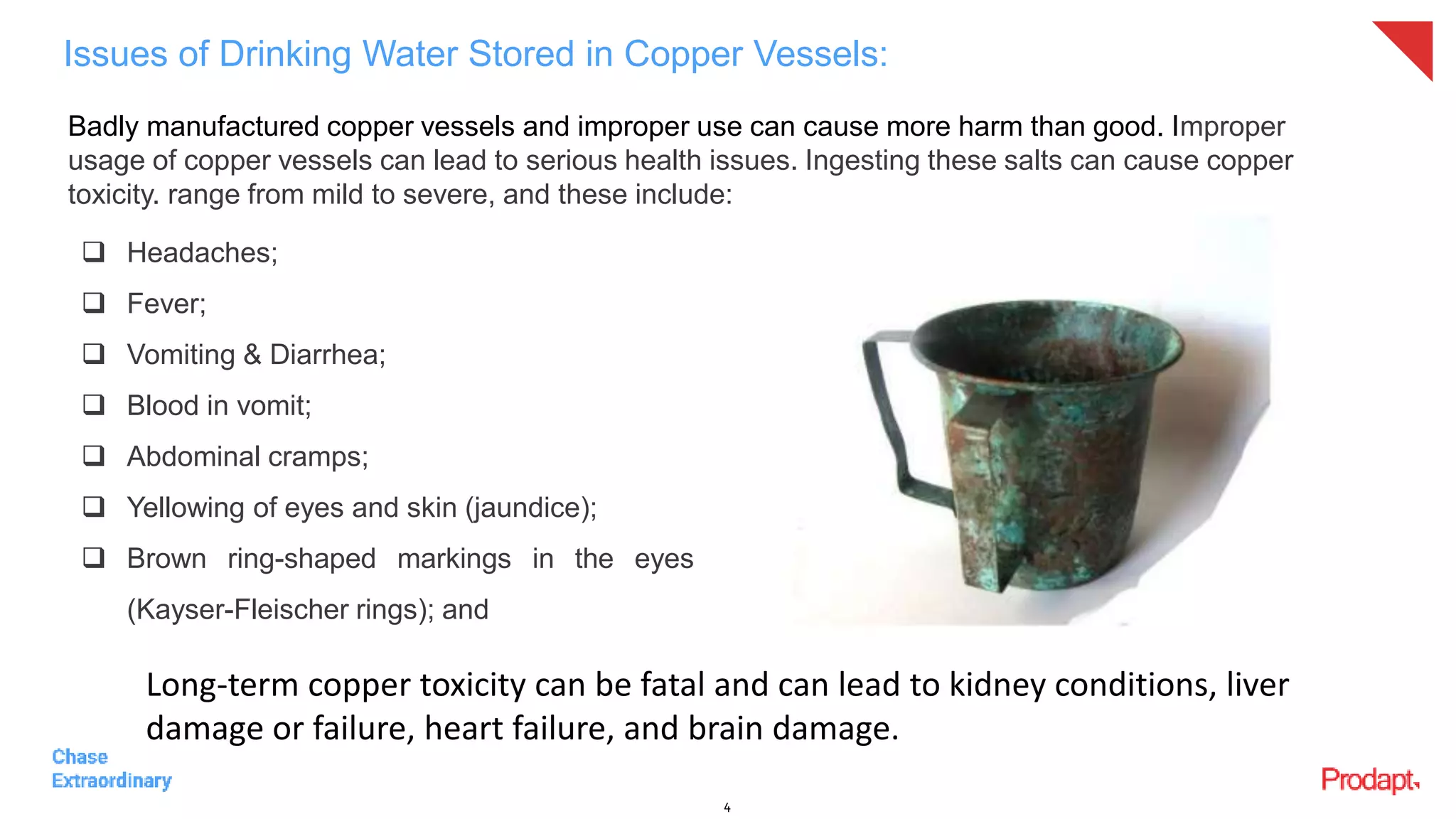 Health & wellness drinking water in copper | PPTX