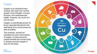 Health & wellness drinking water in copper | PPTX | Chemistry | Science