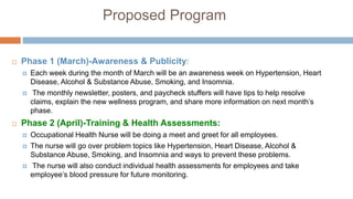 Health & Wellness Program | PPTX