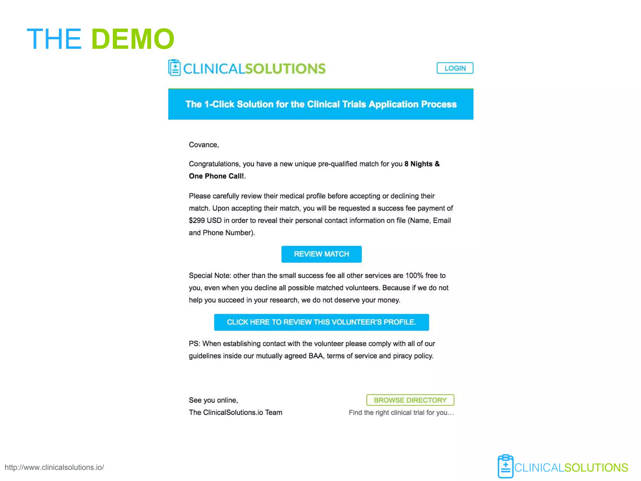 Health Wildcatters Application Pitch Deck 2016 | PPT