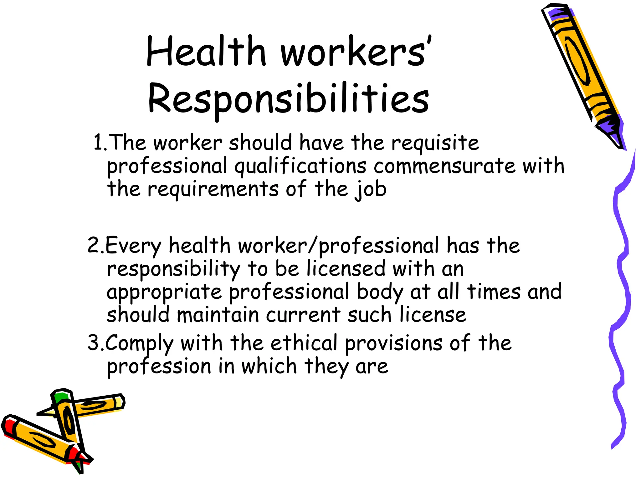 HEALTH WORKERS’ RIGHTS & RESPONSIBILITIES.ppt