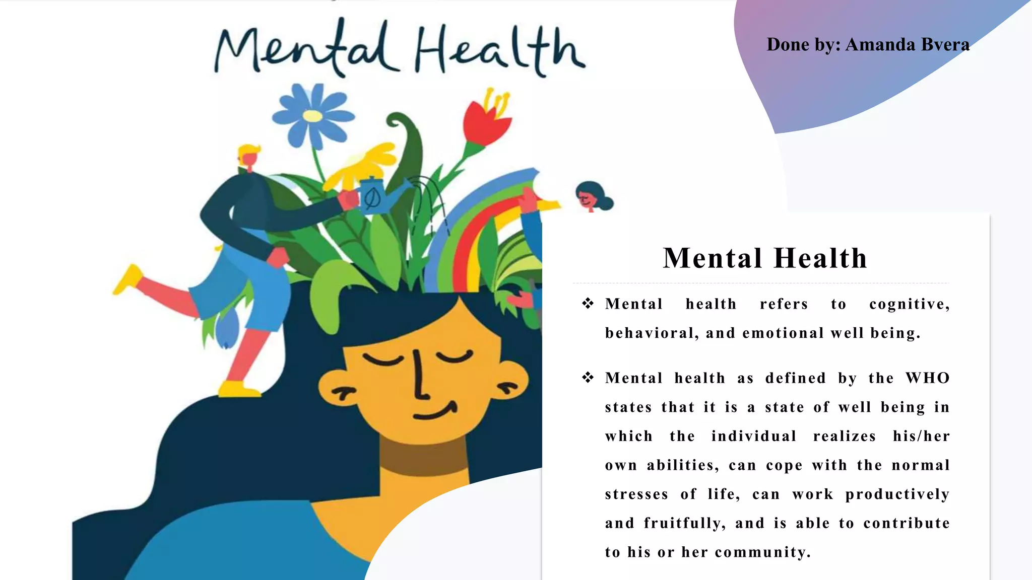 Health and Well being for kids aged 10-13 | PPTX