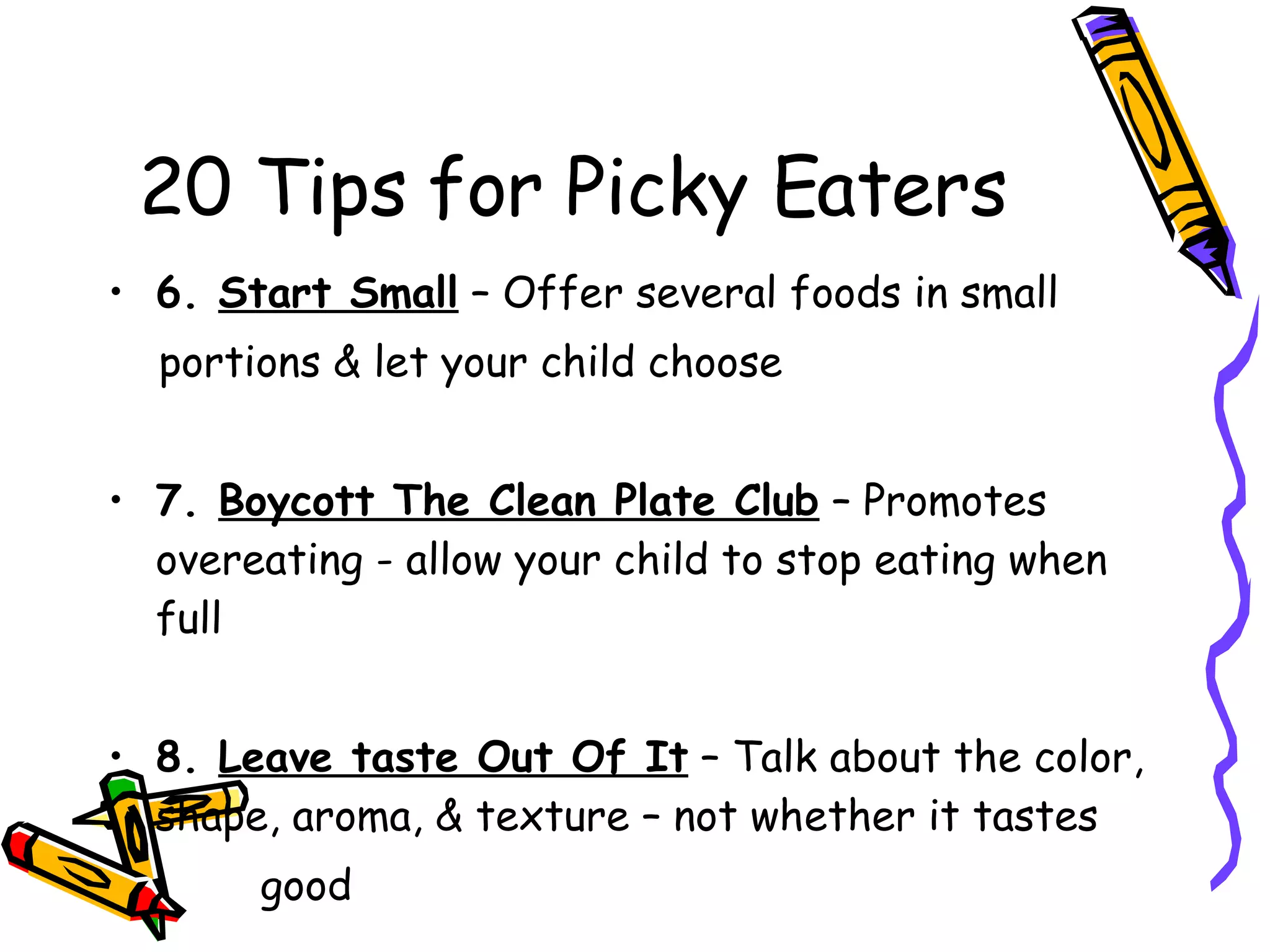 Healthy Eating For Preschoolers | PPT