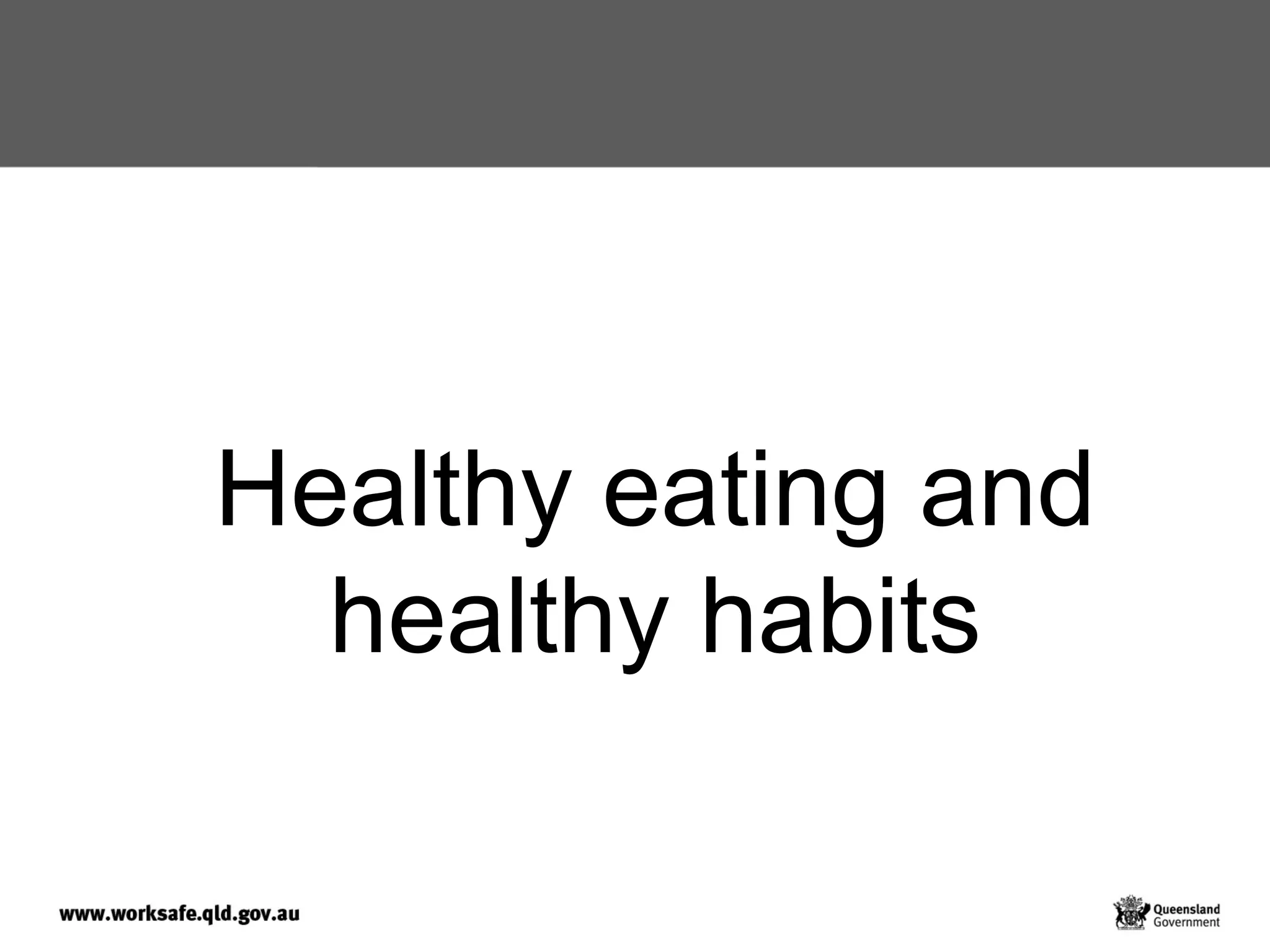 Healthy eating-presentation | PPT