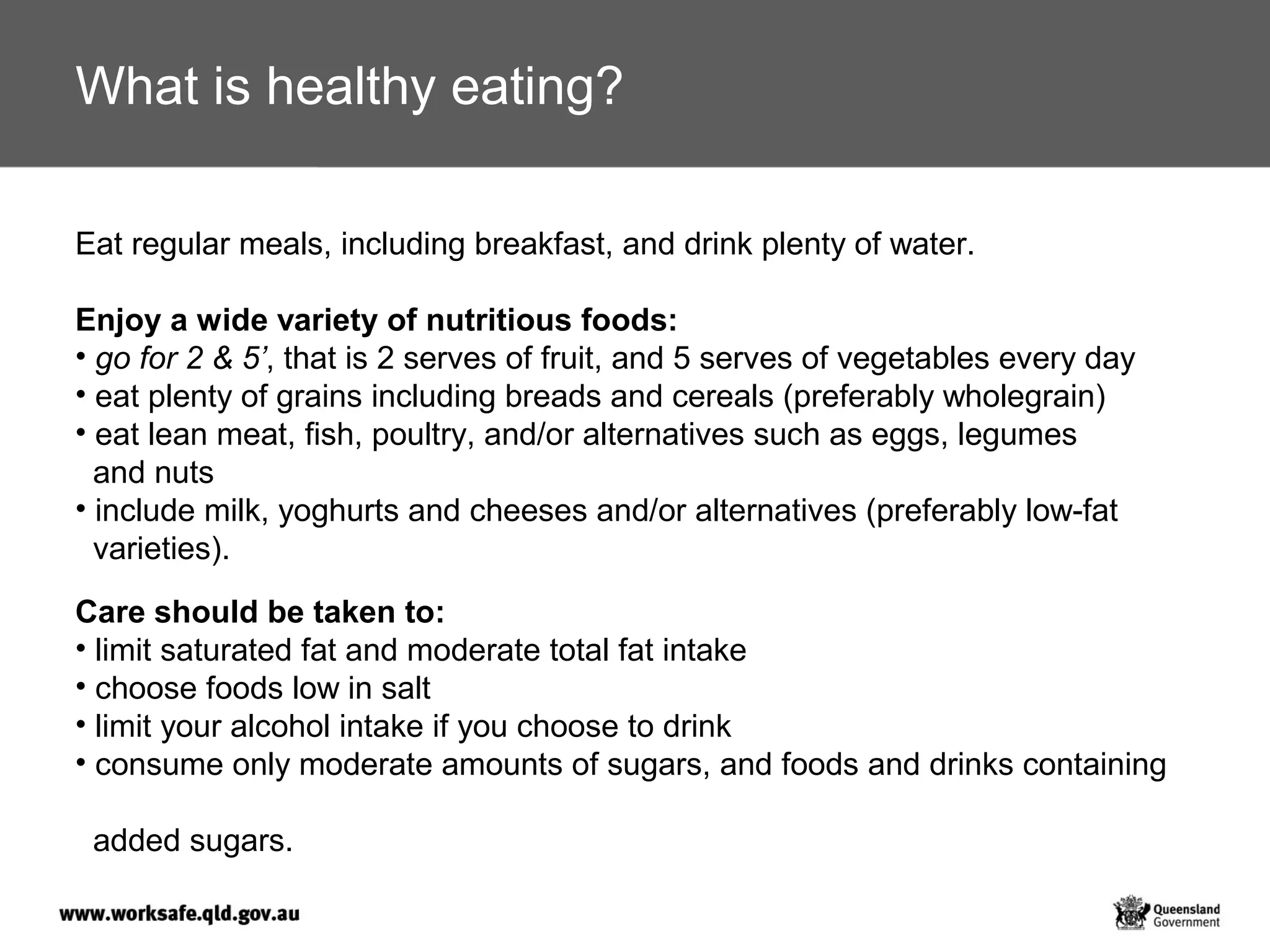 Healthy eating-presentation | PPT