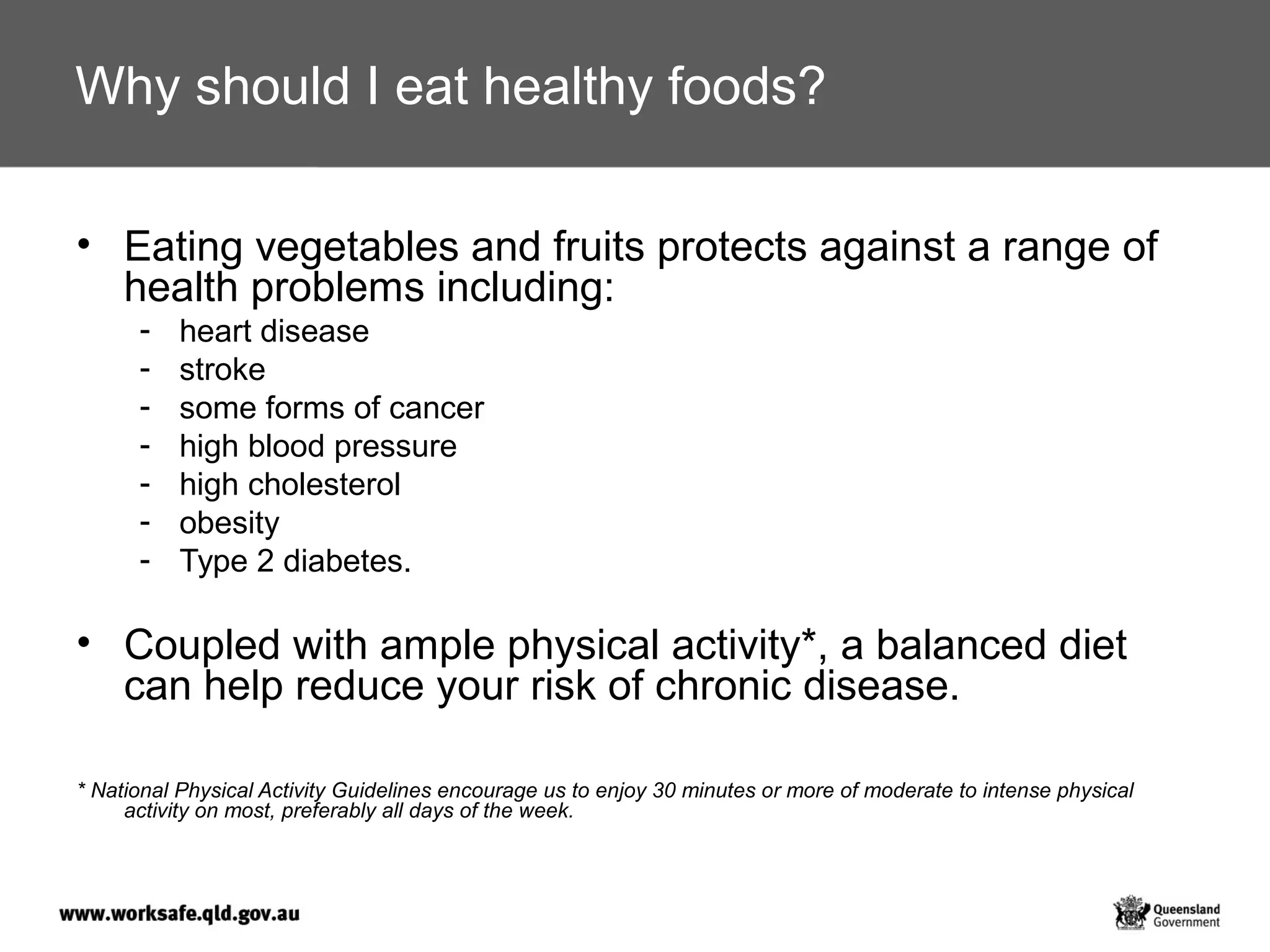 Healthy eating-presentation | PPT | Healthy Cooking and Eating | Food ...