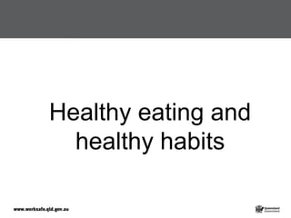 Healthy eating-presentation | PPT | Healthy Cooking and Eating | Food ...