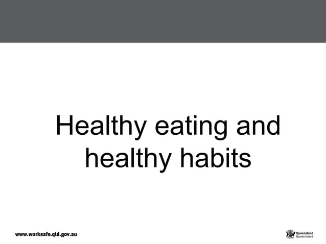 Healthy eating-presentation | PPT | Healthy Cooking and Eating | Food ...