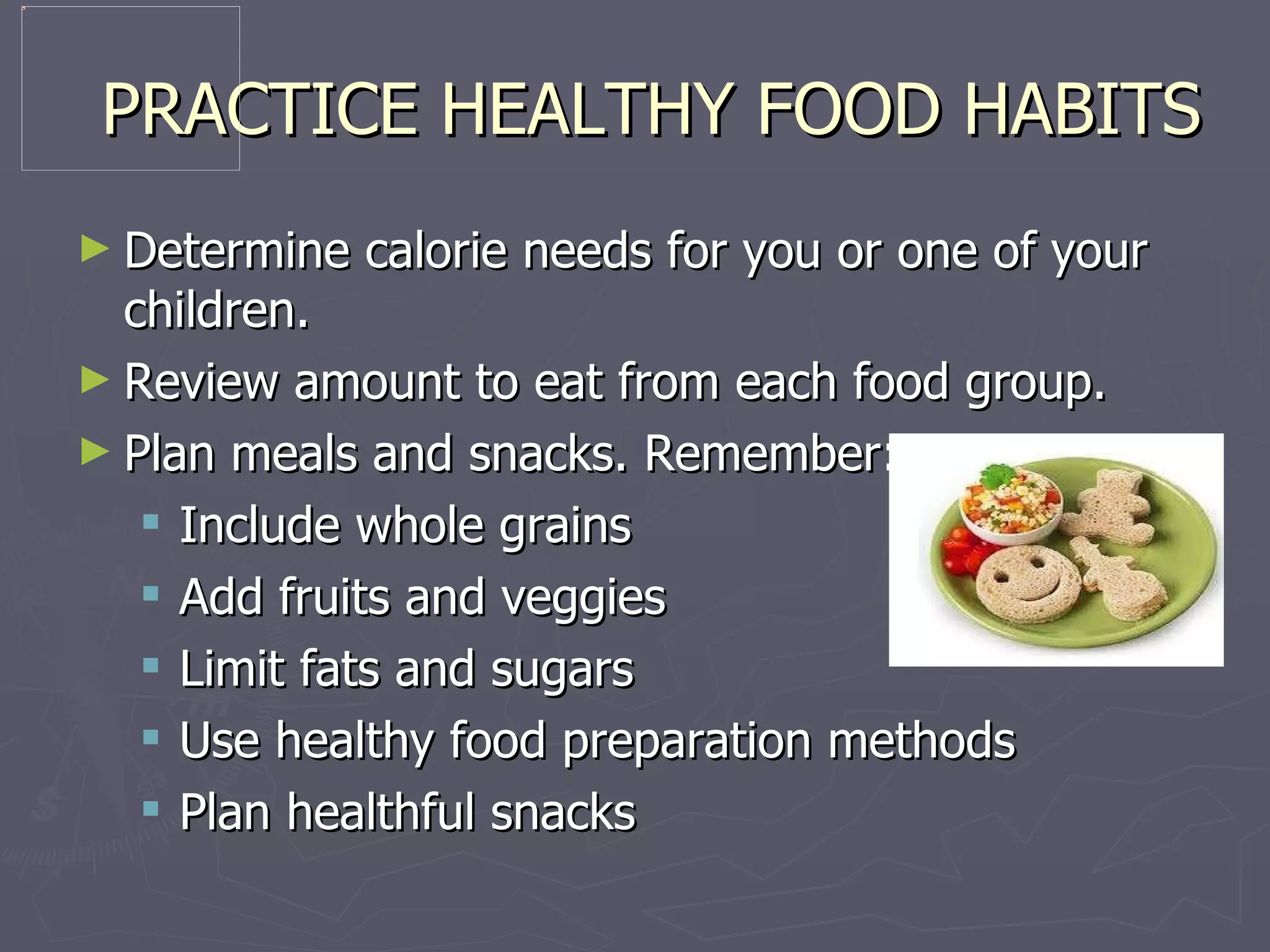 healthy eating | PPT