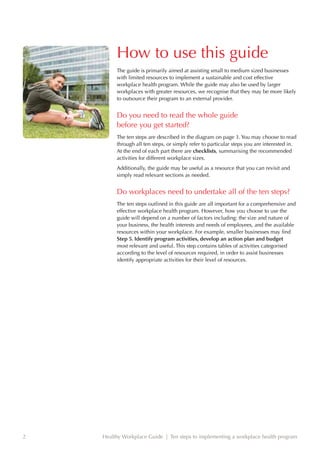 Healthy workplace-guide | PDF