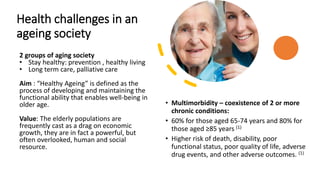 Healthy ageing and Prevention Index launch | PPT