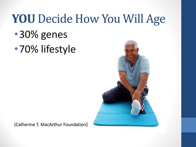 Healthy Aging PowerPoint | PDF | Healthy Cooking and Eating | Food & Drink