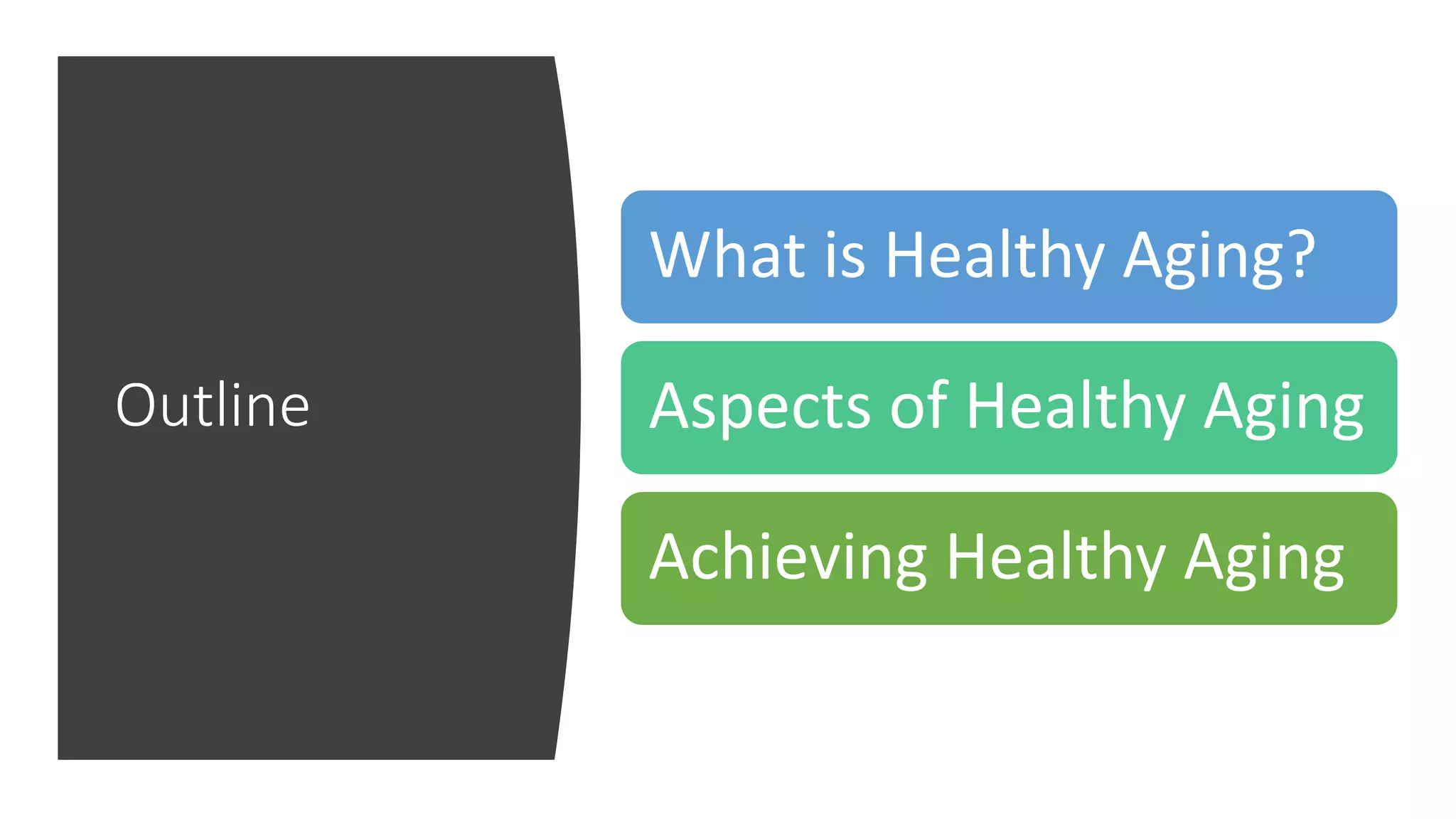Healthy aging | PPTX