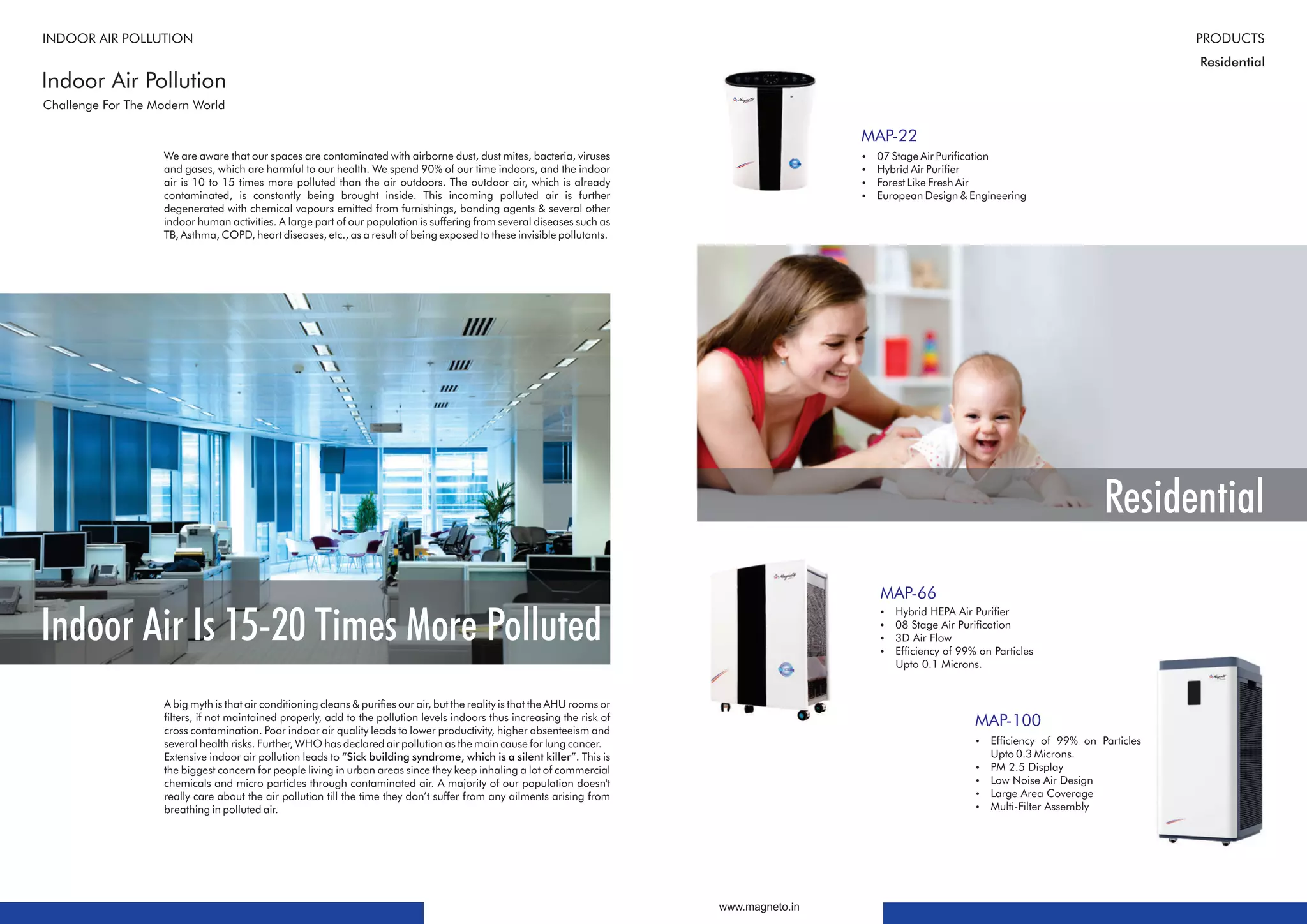 Magneto CleanTech - Healthy Air Catalogue | PDF