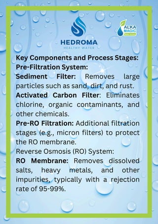 HEALTHY ALKA LINE.pdf alkaline water production plant details | PDF