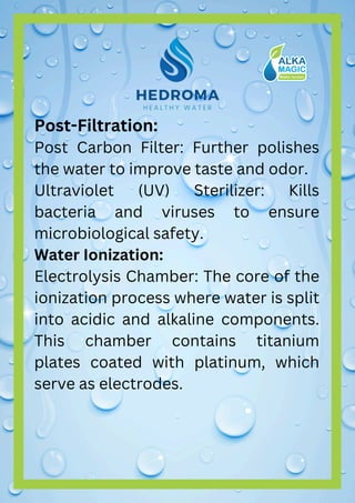 HEALTHY ALKA LINE.pdf alkaline water production plant details | PDF
