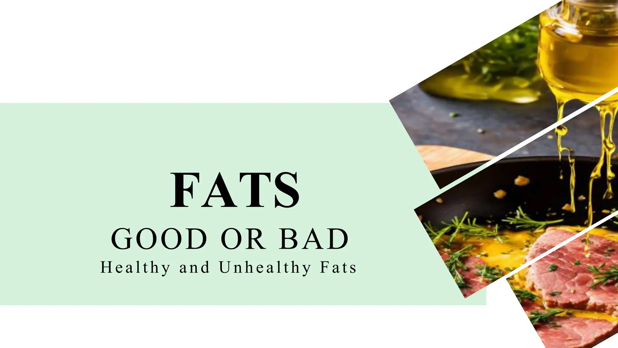 Healthy and Unhealthy fats ppt.pptx.2hich | PPTX