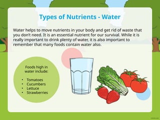 Healthy and Unhealthy Food for preschoolers | PPTX