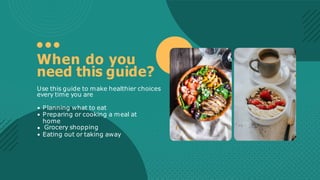 Healthy Balanced Diet | PPTX