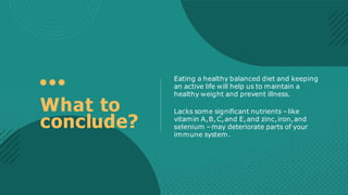Healthy Balanced Diet | PPTX