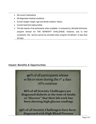 Healthy Churches Now ~ Wellness Program: PROPOSAL | PDF
