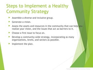 Healthy community design | PPT