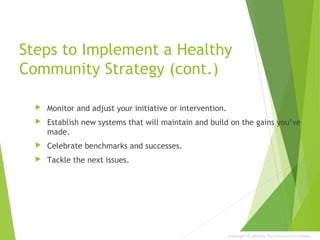 Healthy community design | PPT