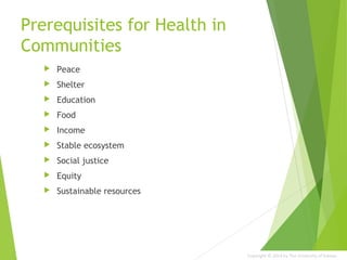 Healthy community design | PPT