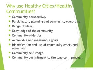Healthy community design | PPT