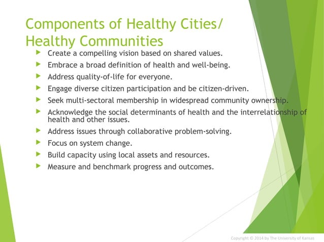 Healthy community design | PPT