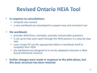 Health Equity Impact Assessment Workshop: Healthy Connection | PDF