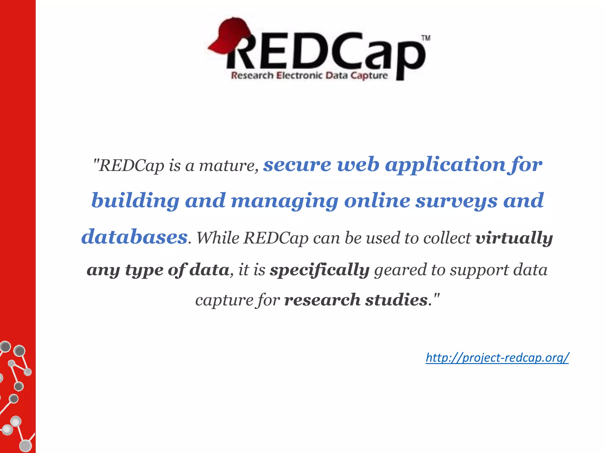 Brisbane Health-y Data: RedCap | PDF