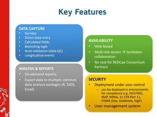 Brisbane Health-y Data: RedCap | PDF