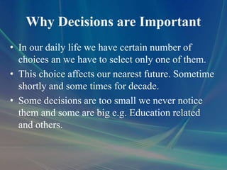Healthy decision making | PPT