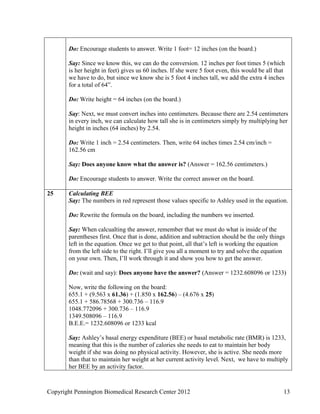 Healthy diet plan Unit 2 teen curriculum | PDF