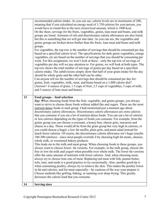 Healthy diet plan Unit 2 teen curriculum | PDF