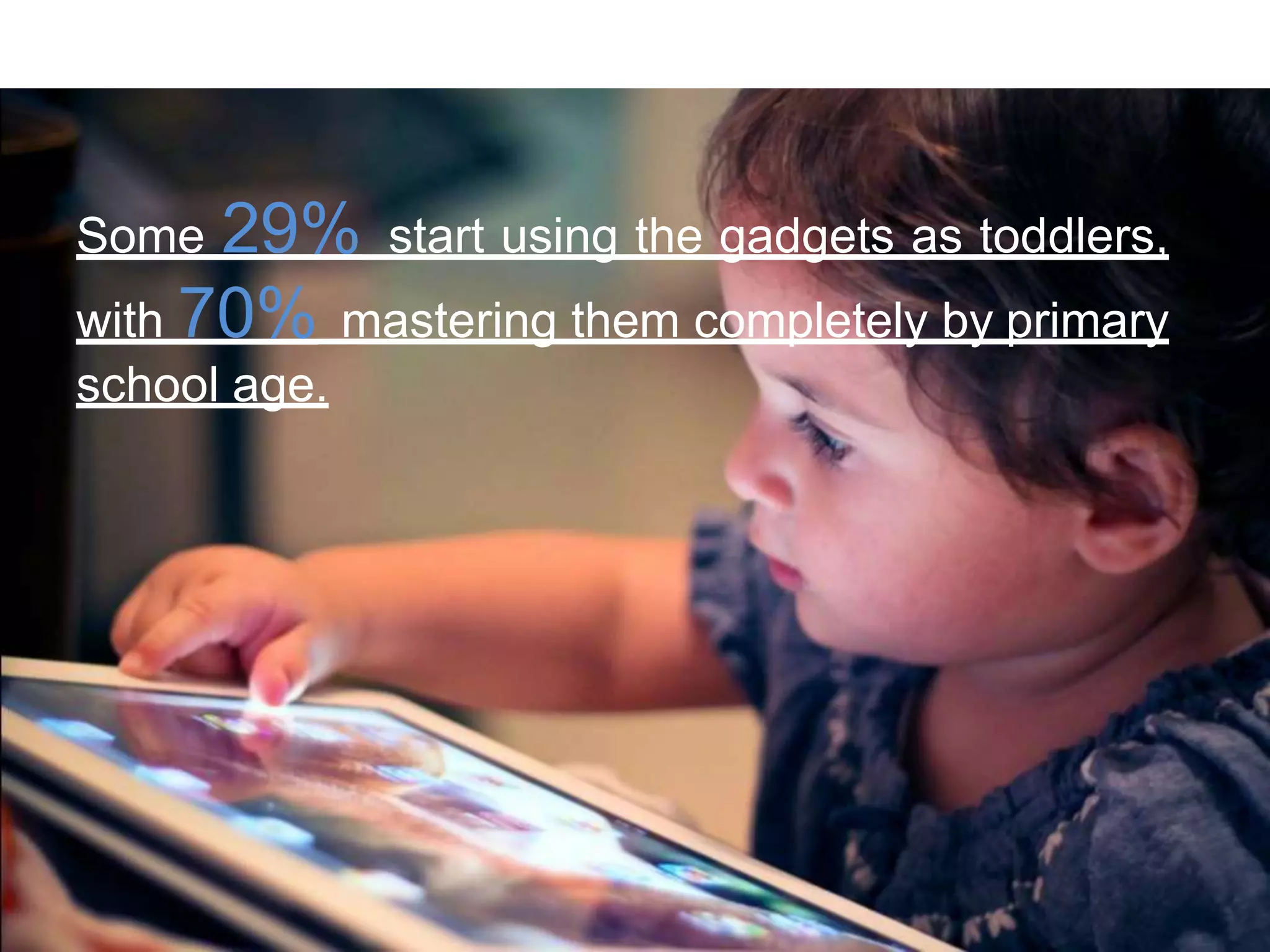 Healthy digital media use habits for babies, toddlers & preschoolers | PPTX