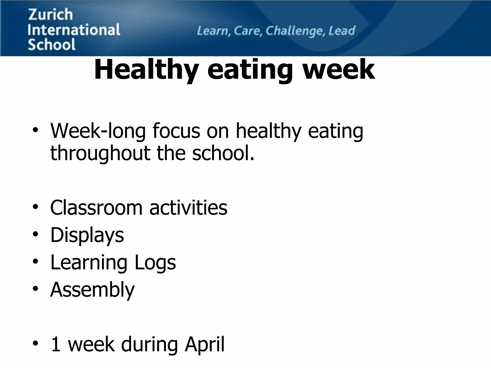 Healthy Eating | PPT