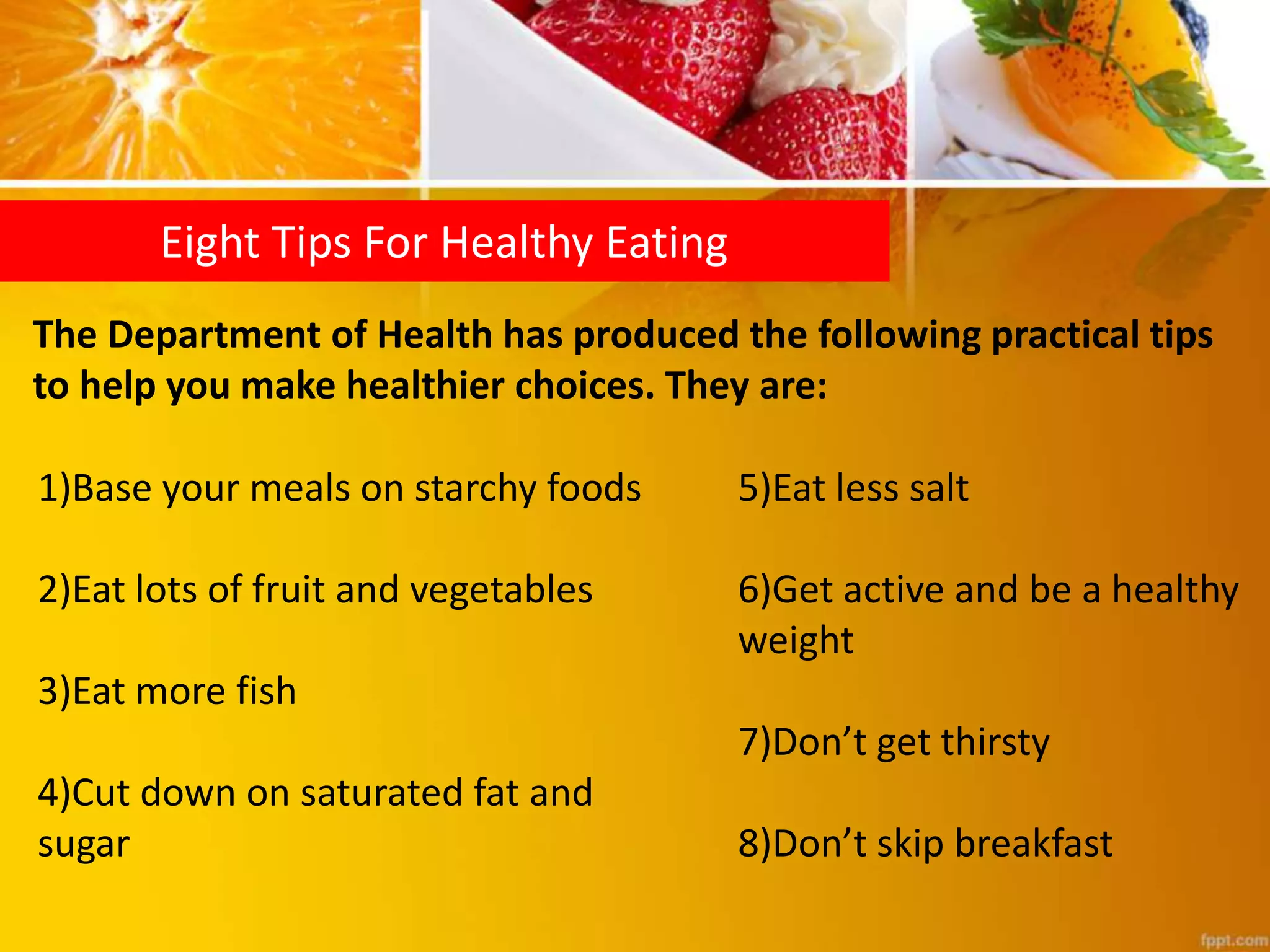 Healthy Eating | PPT