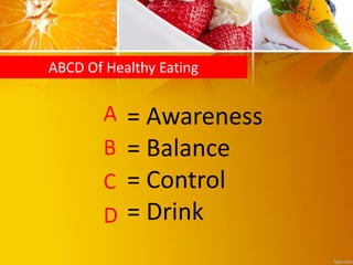 Healthy Eating | PPTX