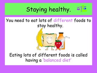Healthy eating_presentation of Cambridge lower secondary science ...