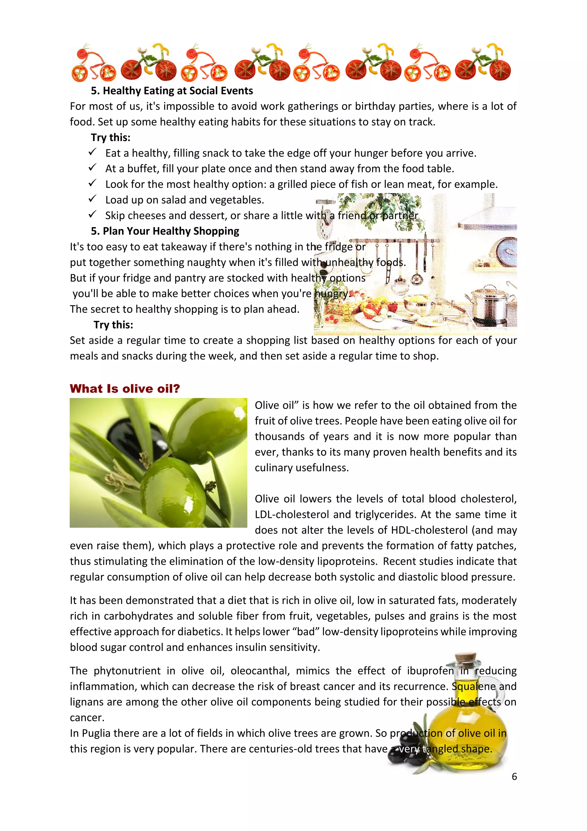 Healthy eating booklet-project games | PDF