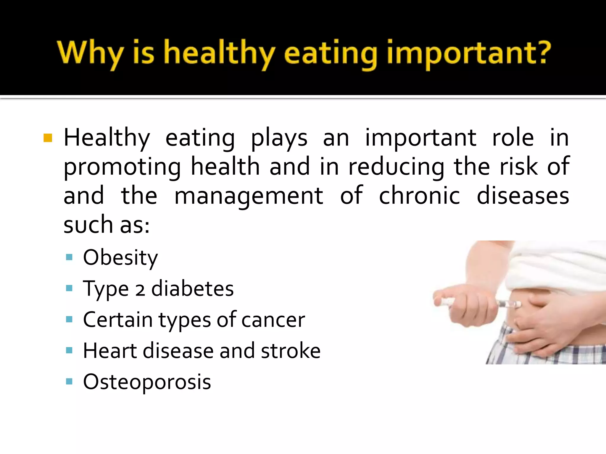 Healthy eating in the workplace | PPTX