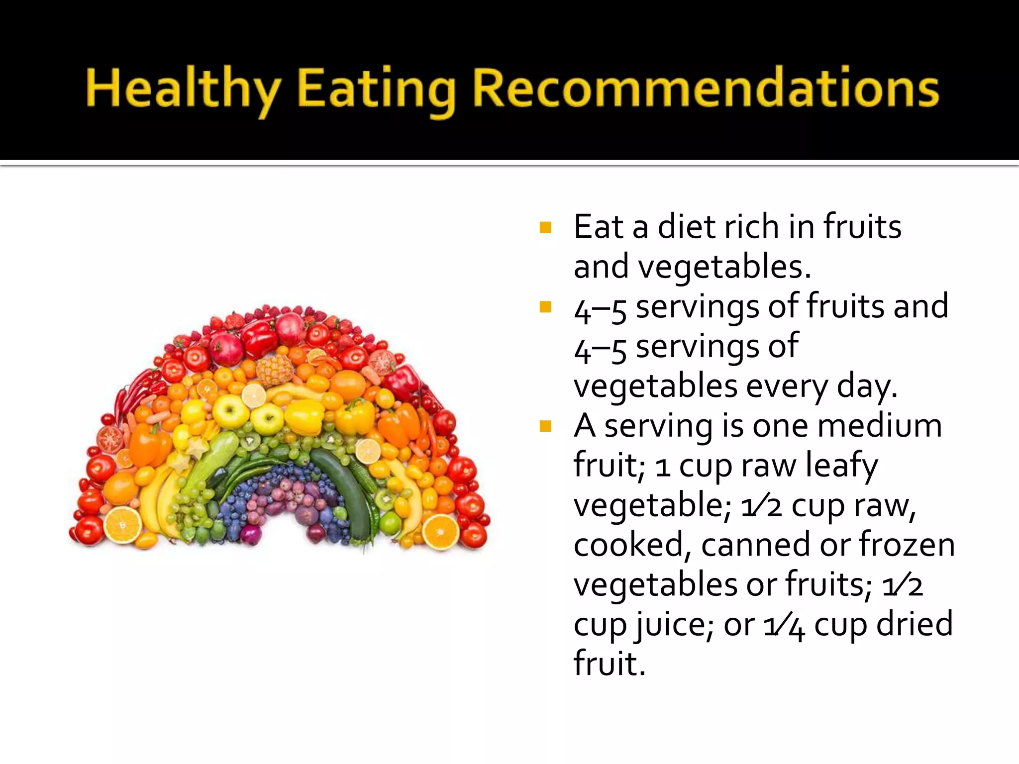 Healthy eating in the workplace | PPTX