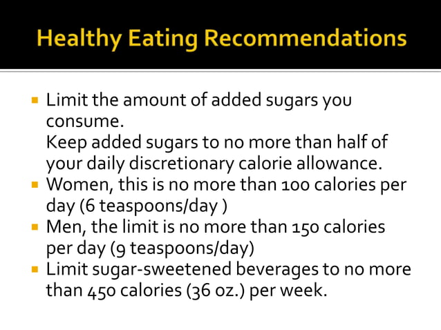 Healthy eating in the workplace | PPTX