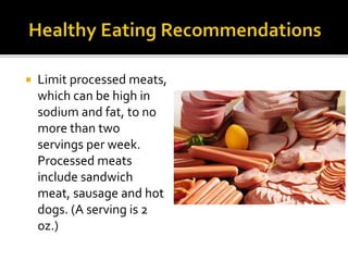 Healthy eating in the workplace | PPTX