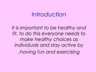 Healthy eating lesson 1 | PPT