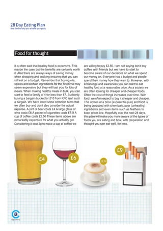 Healthy eating on the run 28 day eating plan to lose weight and get ...