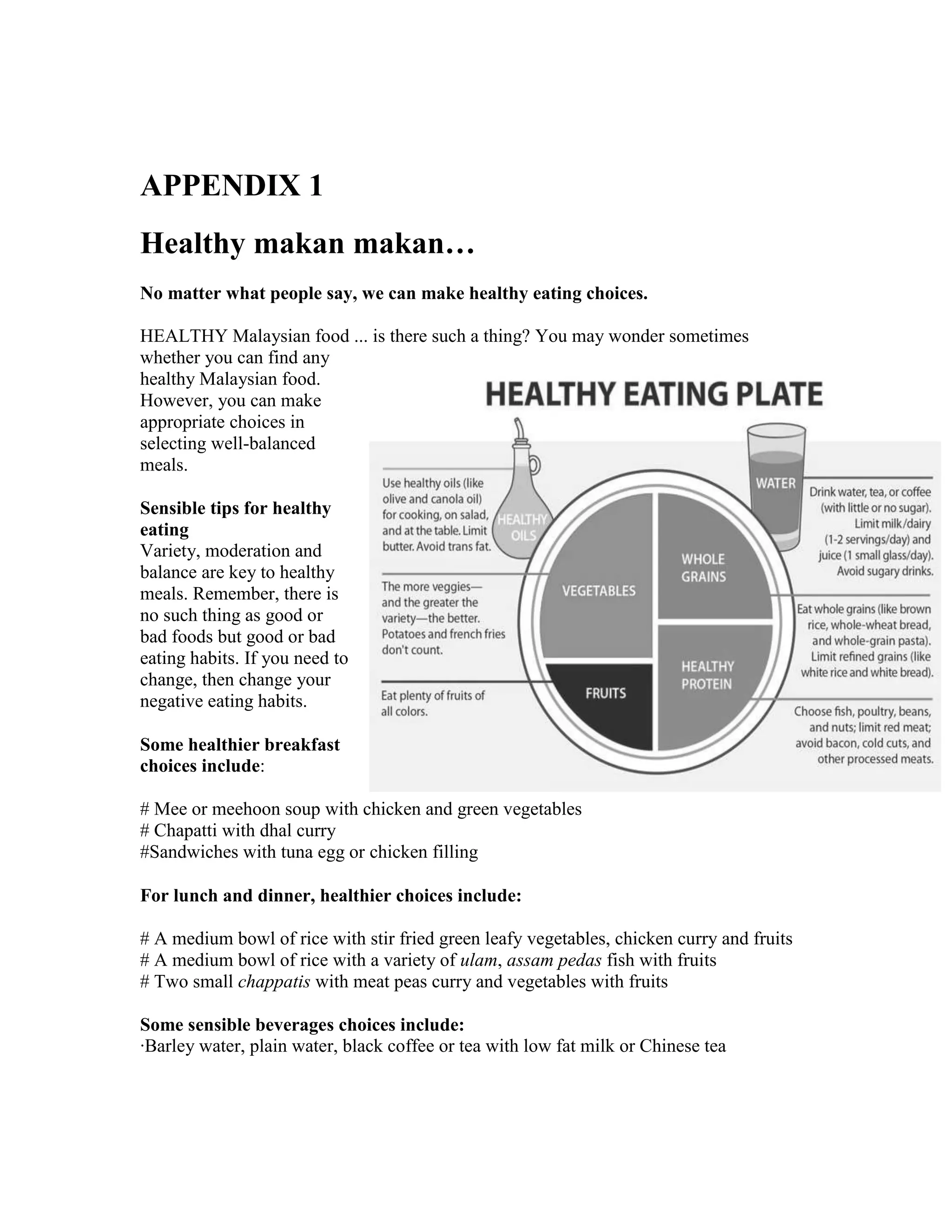 Healthy food | PDF